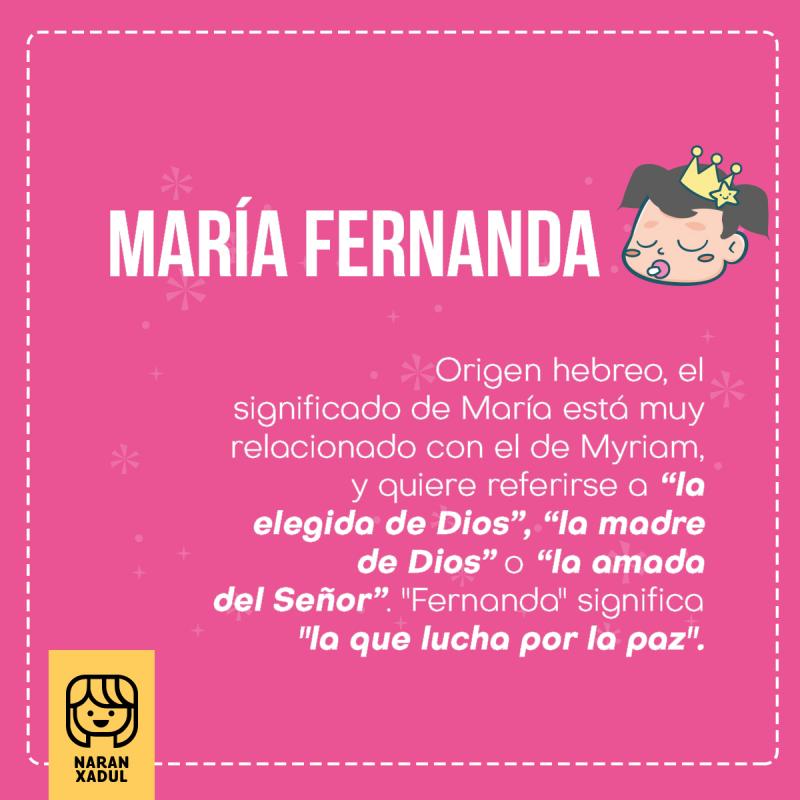 Significado Del Nombre Mar a Fernanda significado-del-nombre-mar-a-fernanda